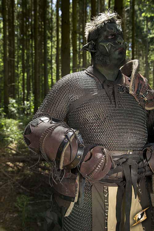 Orc Arm Protection Brute Brown – Medieval and More