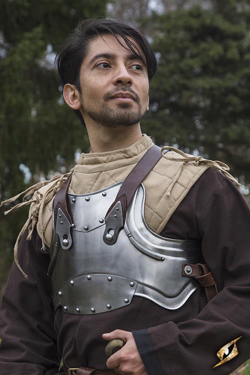 Mercenary Light Armour Polished Steel – Medieval and More