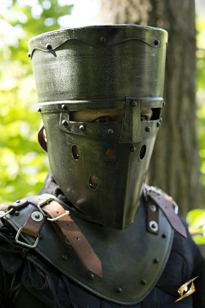 Helm Crusader Epic Dark – Medieval and More