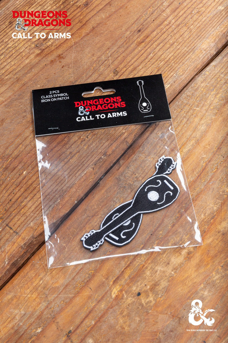 Dungeons & Dragons Class Symbol Patch Set Bard – Medieval and More