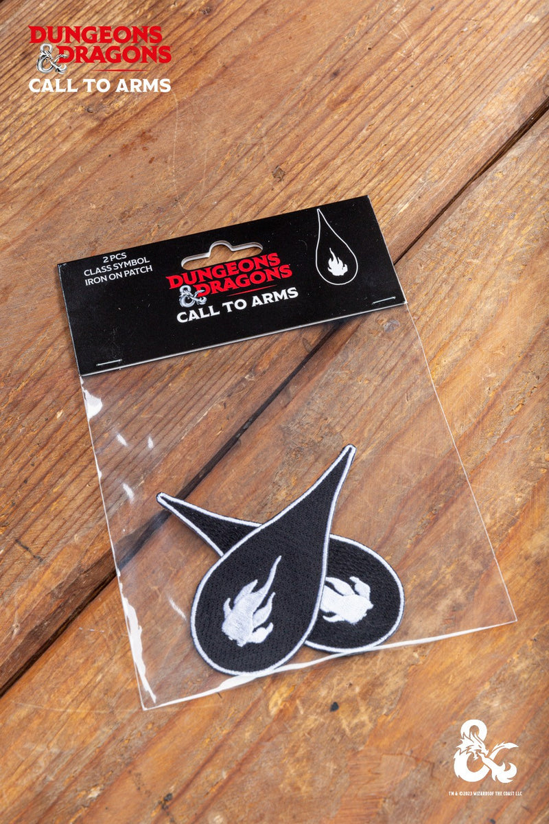 Dungeons & Dragons Class Symbol Patch Set Sorcerer – Medieval and More
