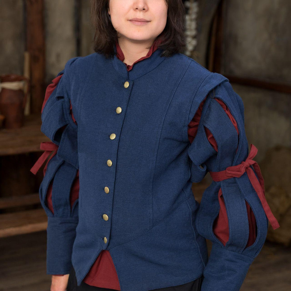 Dungeons & Dragons Bard Jerkin Blue – Medieval and More