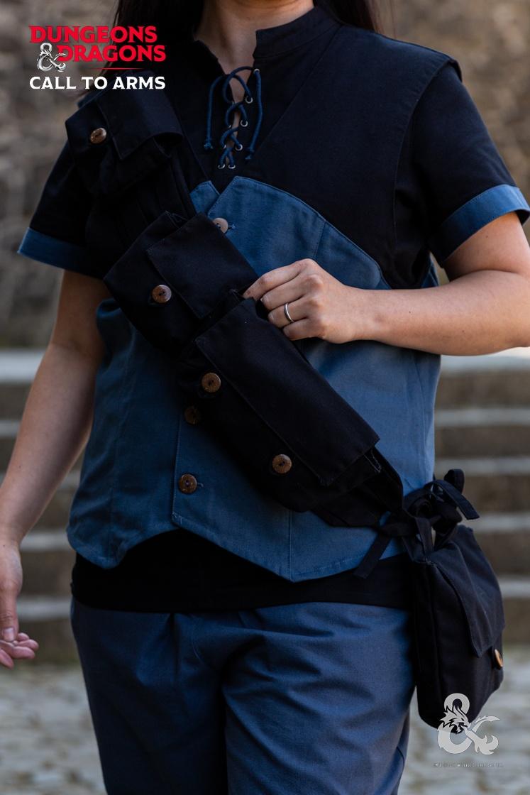 Dungeons & Dragons Rogue Bandolier Black – Medieval and More