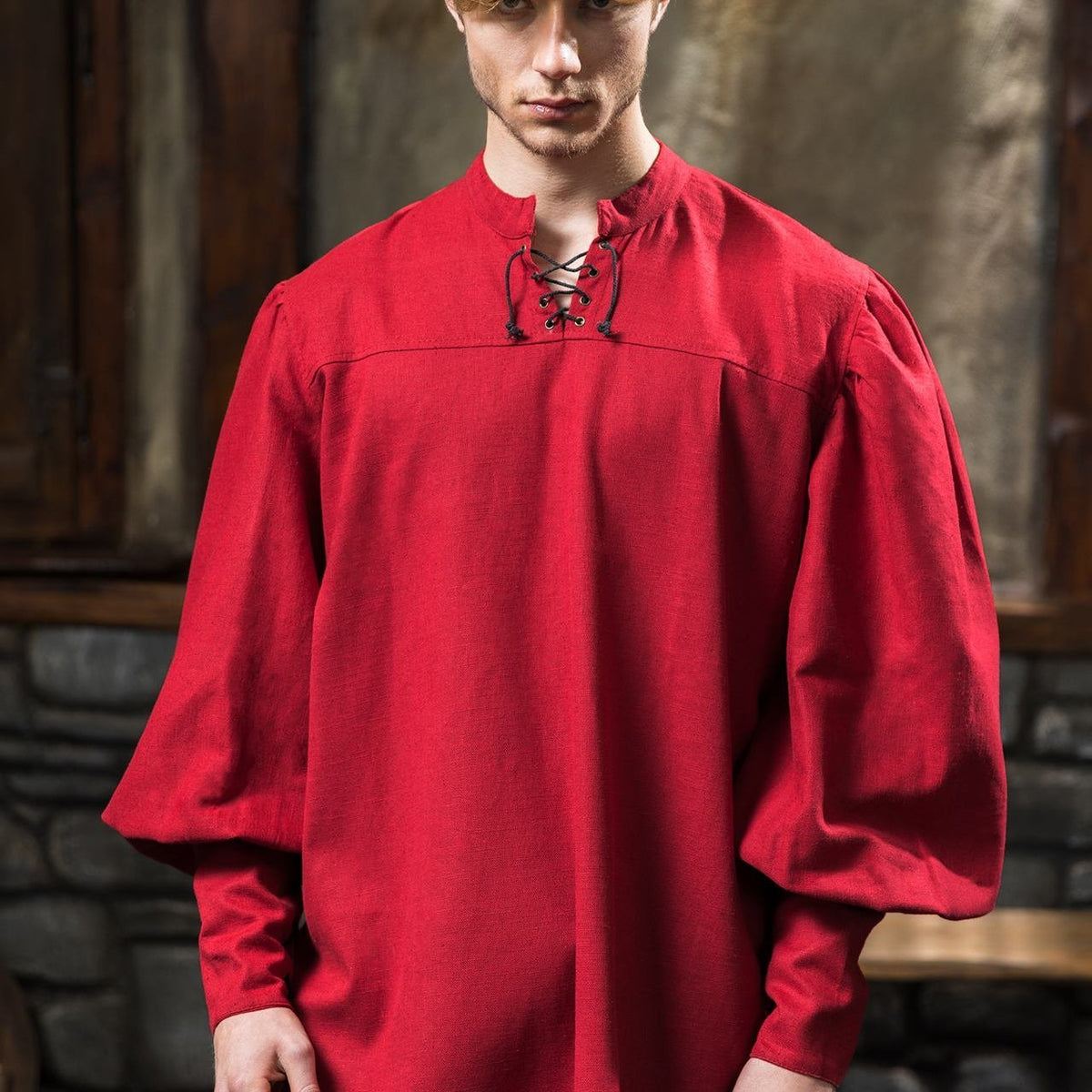 Warhammer Armoury Imperial Shirt Type B Dark Red – Medieval and More