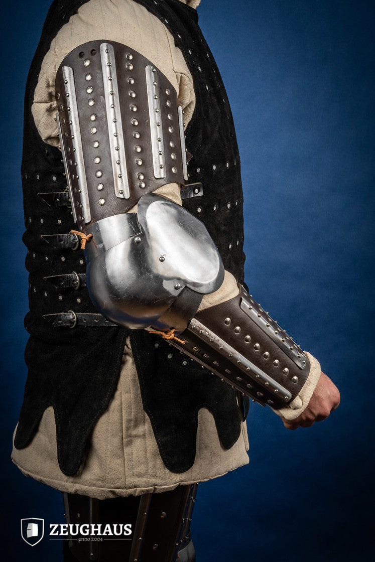 Splinted Arm Armour Brown – Medieval and More